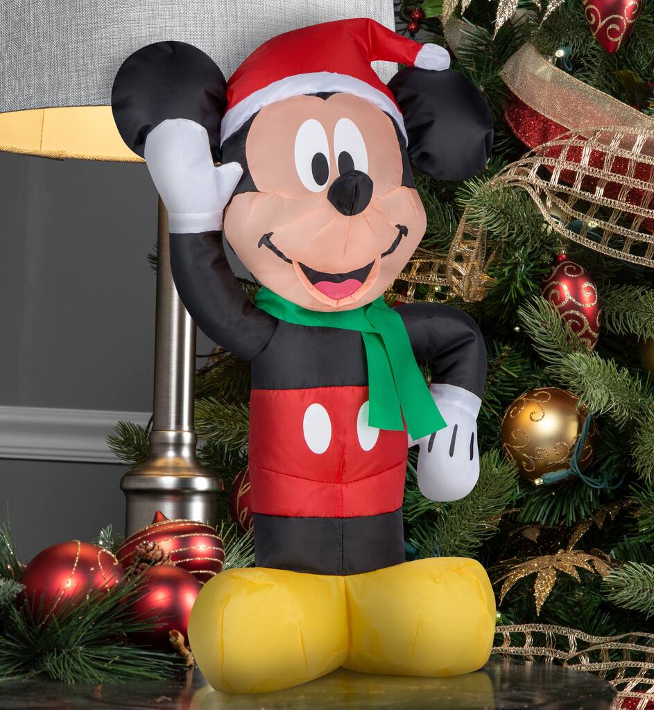 1 5ft Airdorable Airblown® Inflatable Christmas Disney® Mickey Mouse
